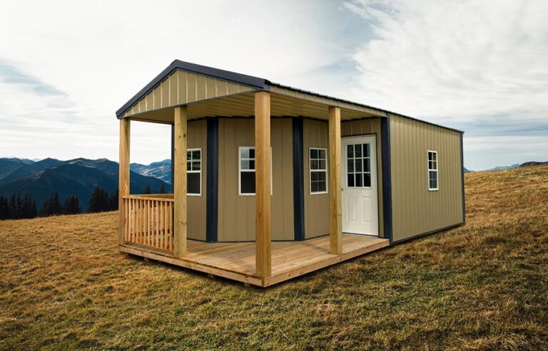 Double Wide Building - Mountain View Barns