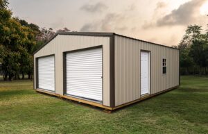 Double Wide Building - Mountain View Barns