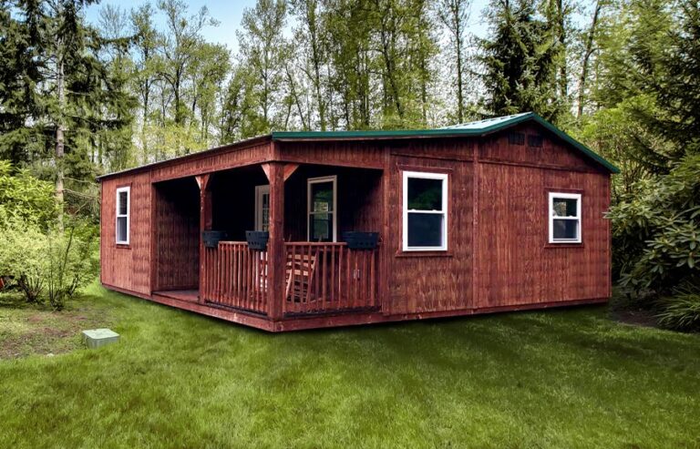 Double Wide Building - Mountain View Barns