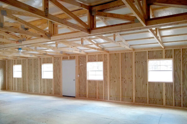 Double Wide Building - Mountain View Barns