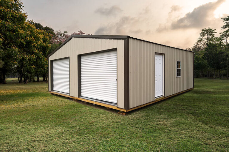 Double Wide Building - Mountain View Barns