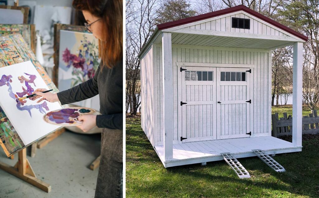 7 Fun and Creative Uses for Portable Sheds - Mountain View Barns